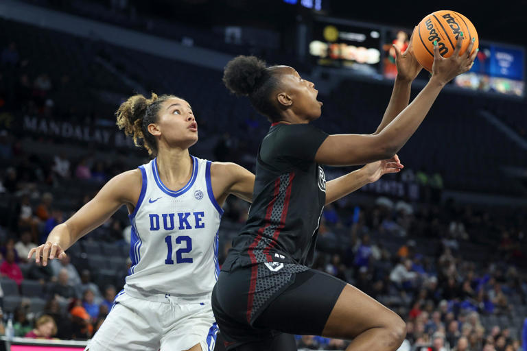 South Carolina women's basketball at Duke in ACC-SEC Challenge in 2026-27