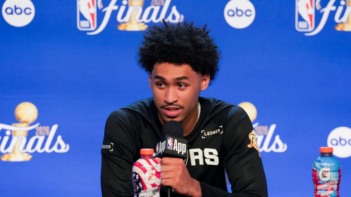 Spurs star Dylan Harper put De'Aaron Fox on blast before Game 2 of NBA ...