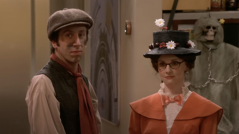 The Big Bang Theory scene that had Melissa Rauch crying on her couch