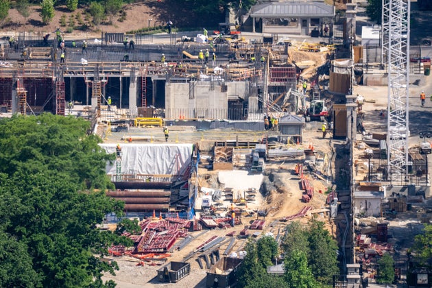 DOJ tells appeals court Trump ballroom construction is unstoppable