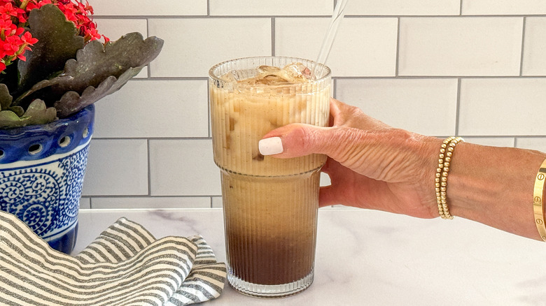 Copycat Starbucks brown sugar oatmilk shaken espresso recipe