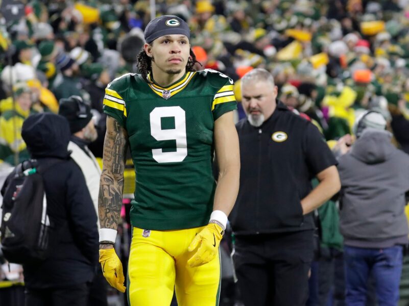 “I wanna compete every single play”: Christian Watson sends clear ...