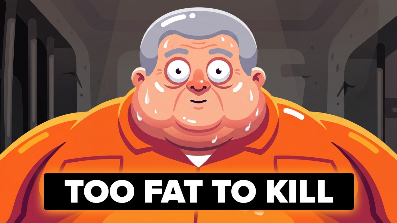 Man too fat for death row