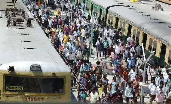 Chennai suburban train services delayed by Tambaram signal failure
