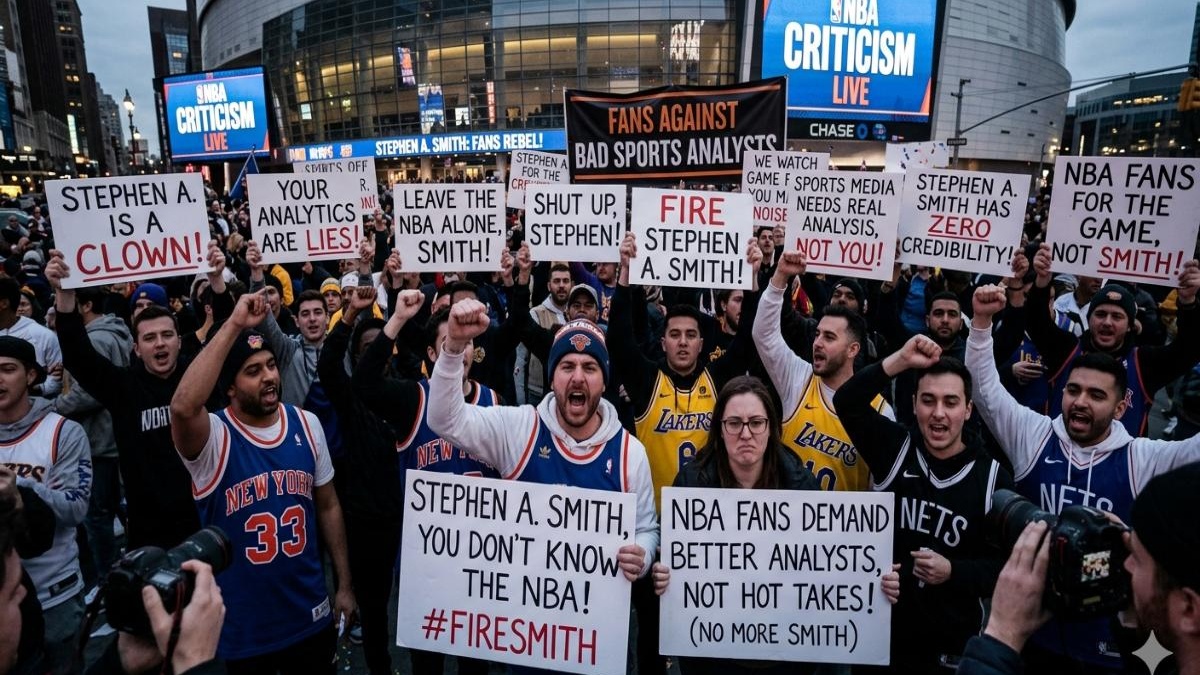 Stephen A. Smith Mocked by NBA Fans After Claiming Hes Too Popular to ...