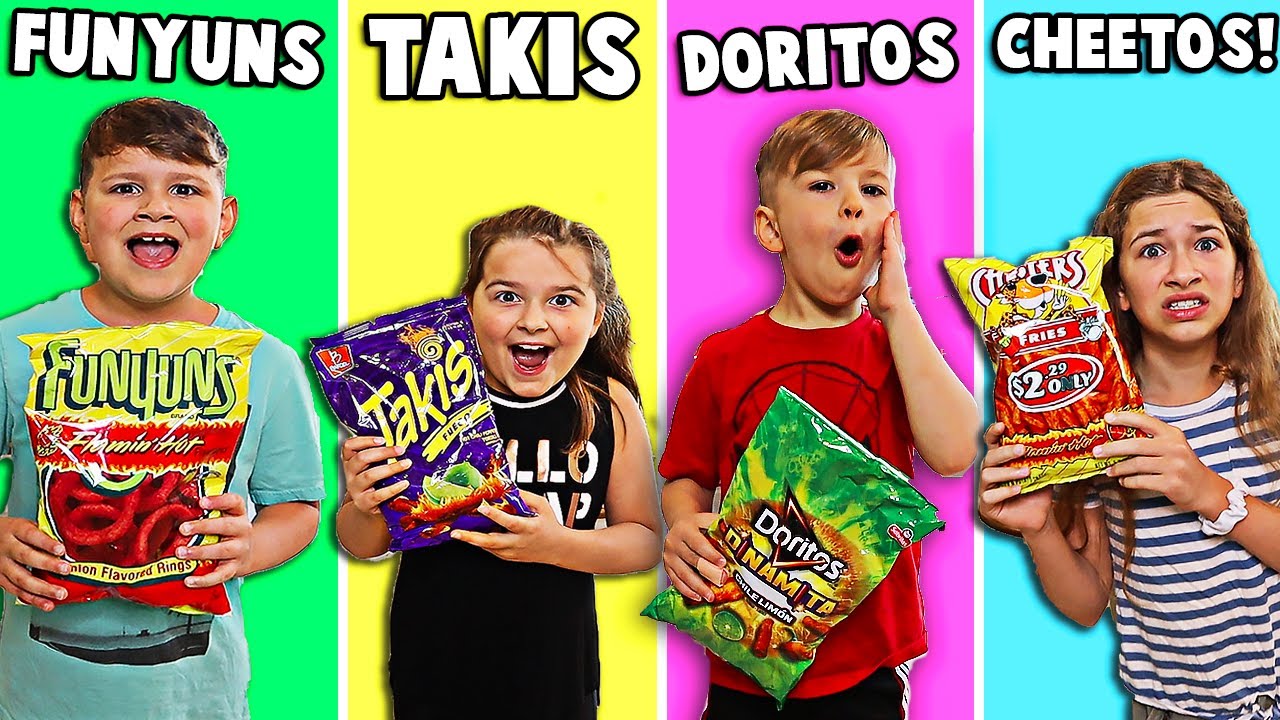 Last to stop eating spicy chips