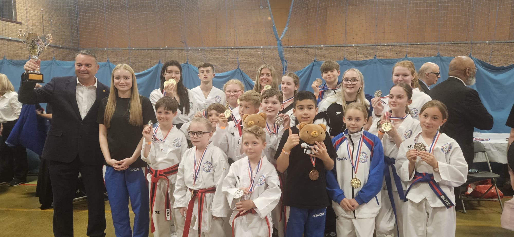 Northern Taekwondo students work together to give the club a memorable ...