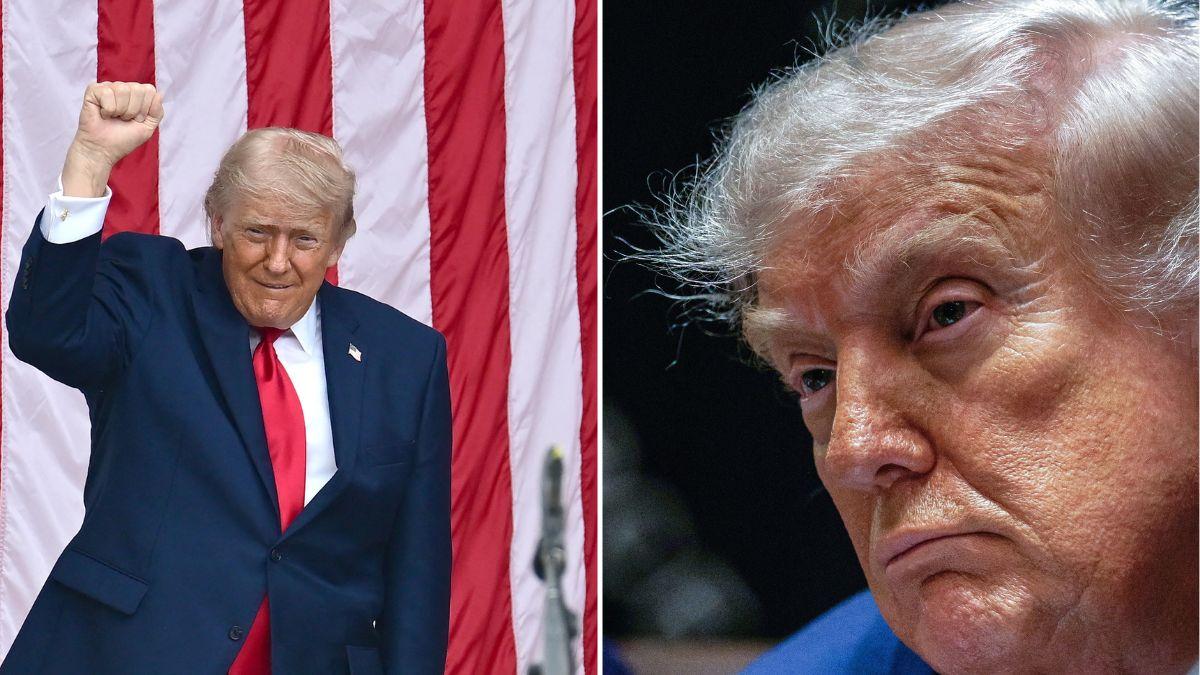 Donald Trump's voice sounds 'unusually weak' as he 'barely raises his ...