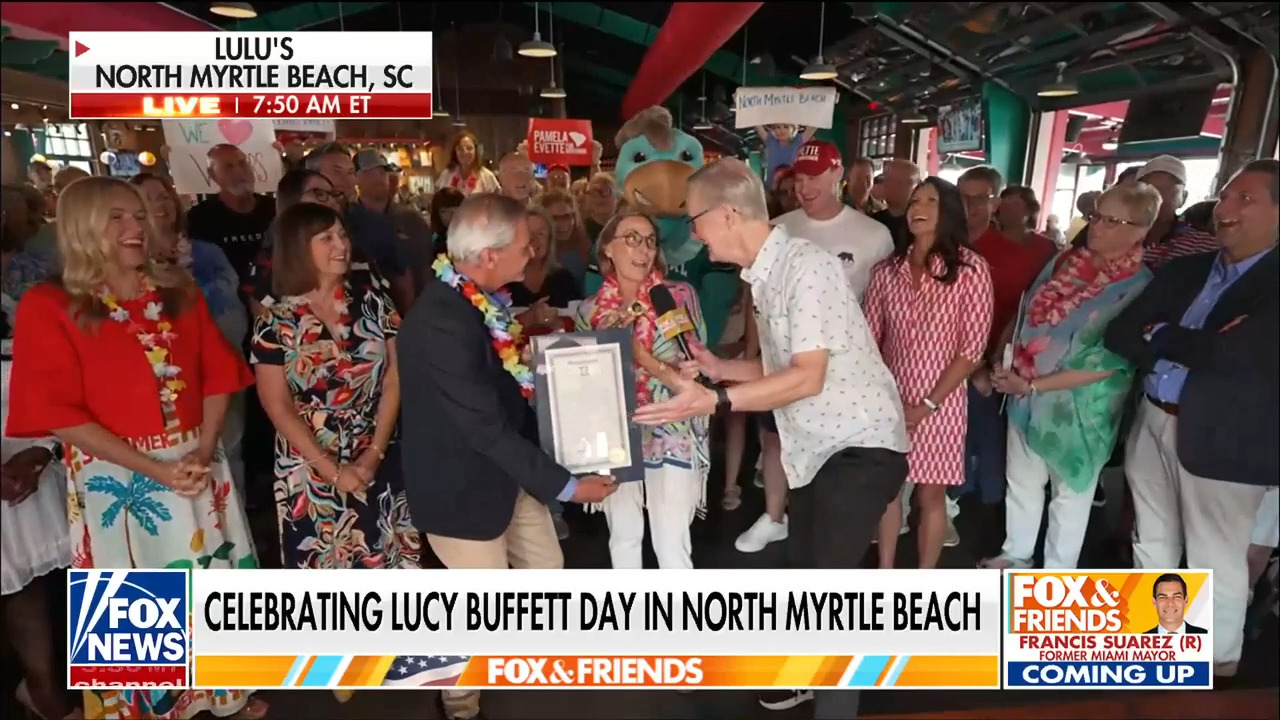 North Myrtle Beach mayor declares National Lucy Buffett Day