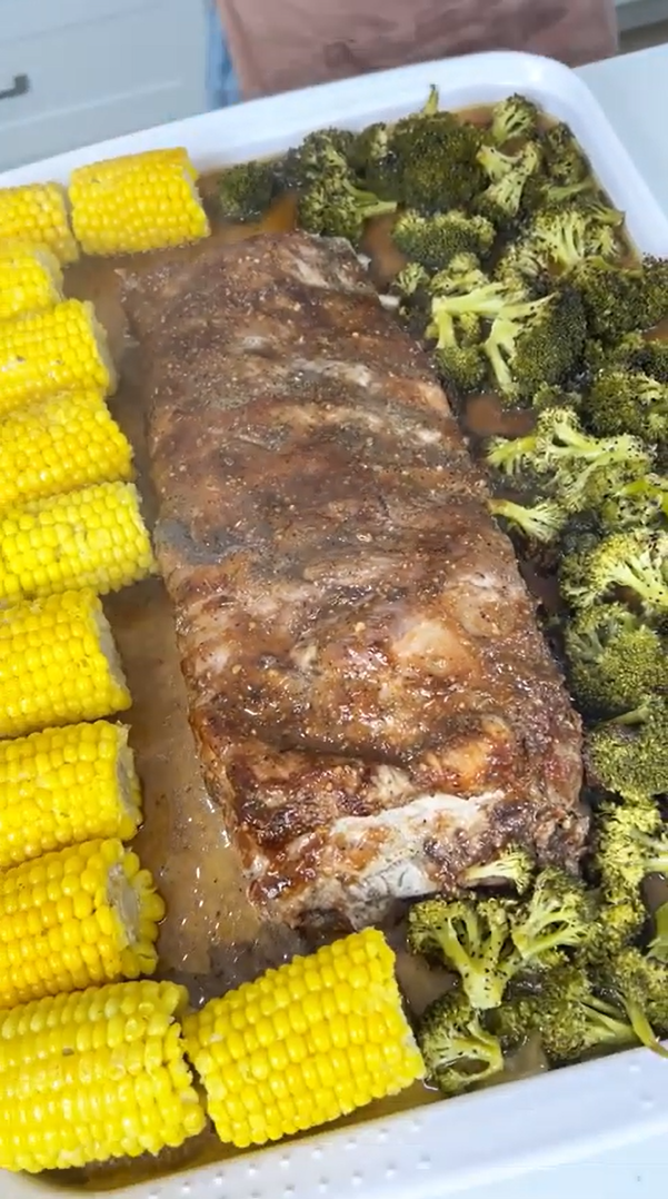 Easy sheet pan dinner full of flavor