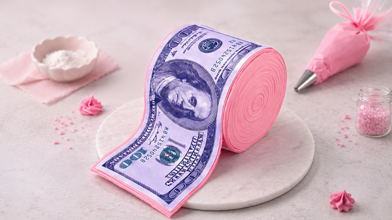 How to Make Money Roll Cake