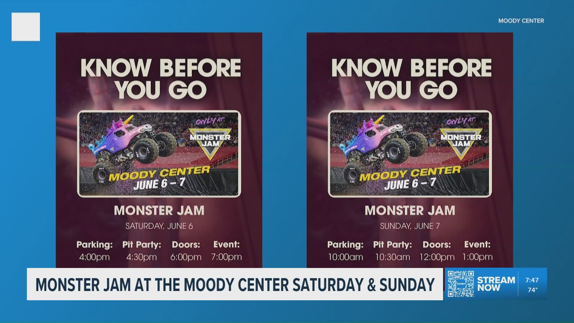 'Monster Jam' heading to Austin's Moody Center this weekend