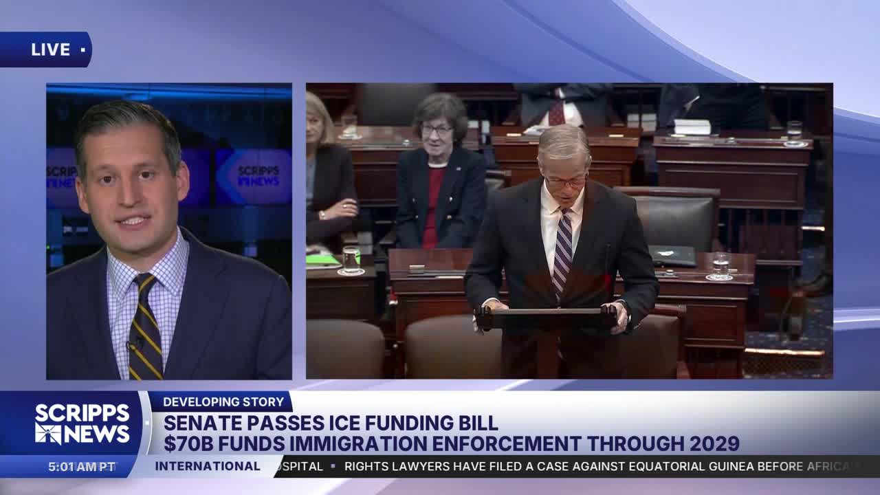Senate passes ICE, Border Patrol funding after fight over Trump ...