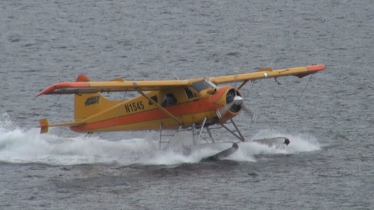 Watch this classic float plane touch down - the landing couldn't be ...