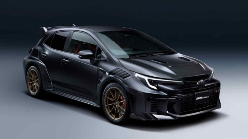 Toyota lost Japan's market-cap crown, then showed off a 300-HP Corolla