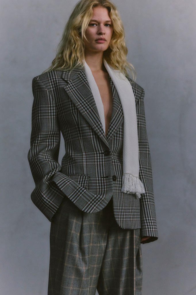 Emily Blunt in custom Stella McCartney for 'Disclosure Day' in London