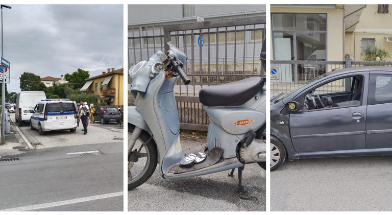 Auto contro scooter: feriti i due studenti in sella. Giornata di ...