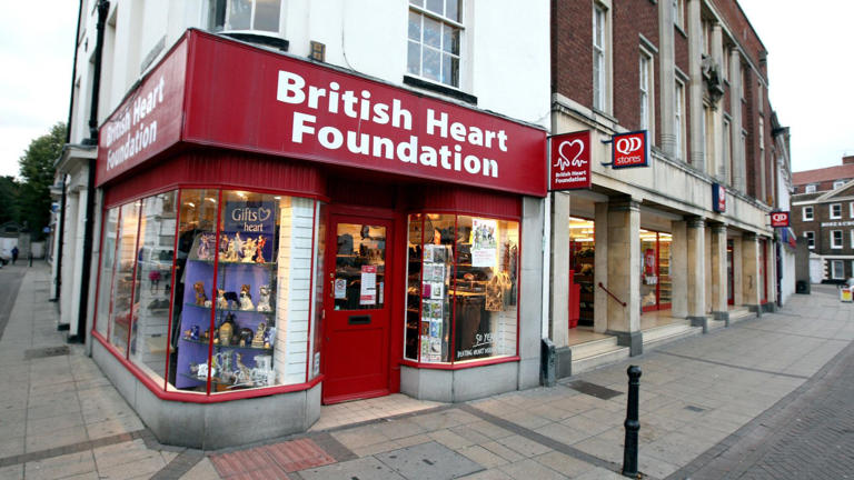 British Heart Foundation to close 150 charity shops