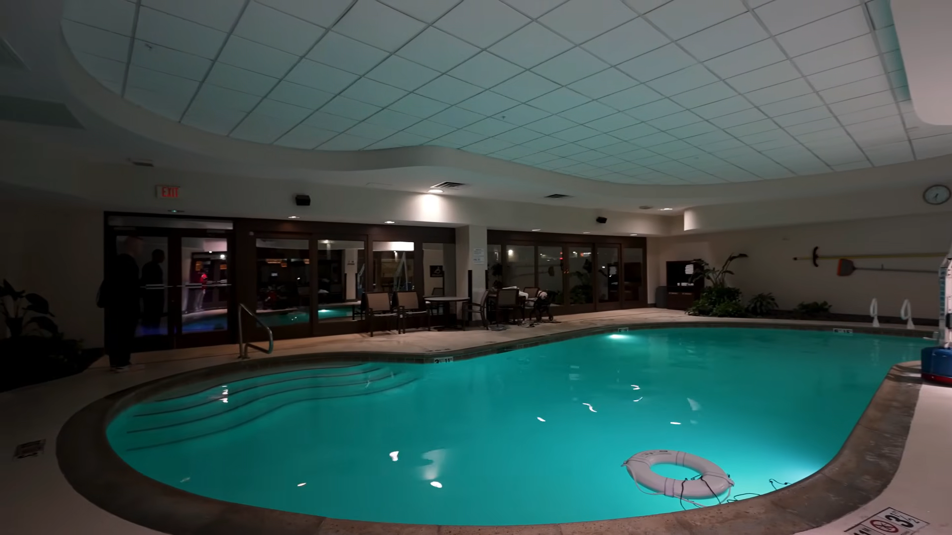 Embassy Suites had an indoor pool… then the cold water hit hard