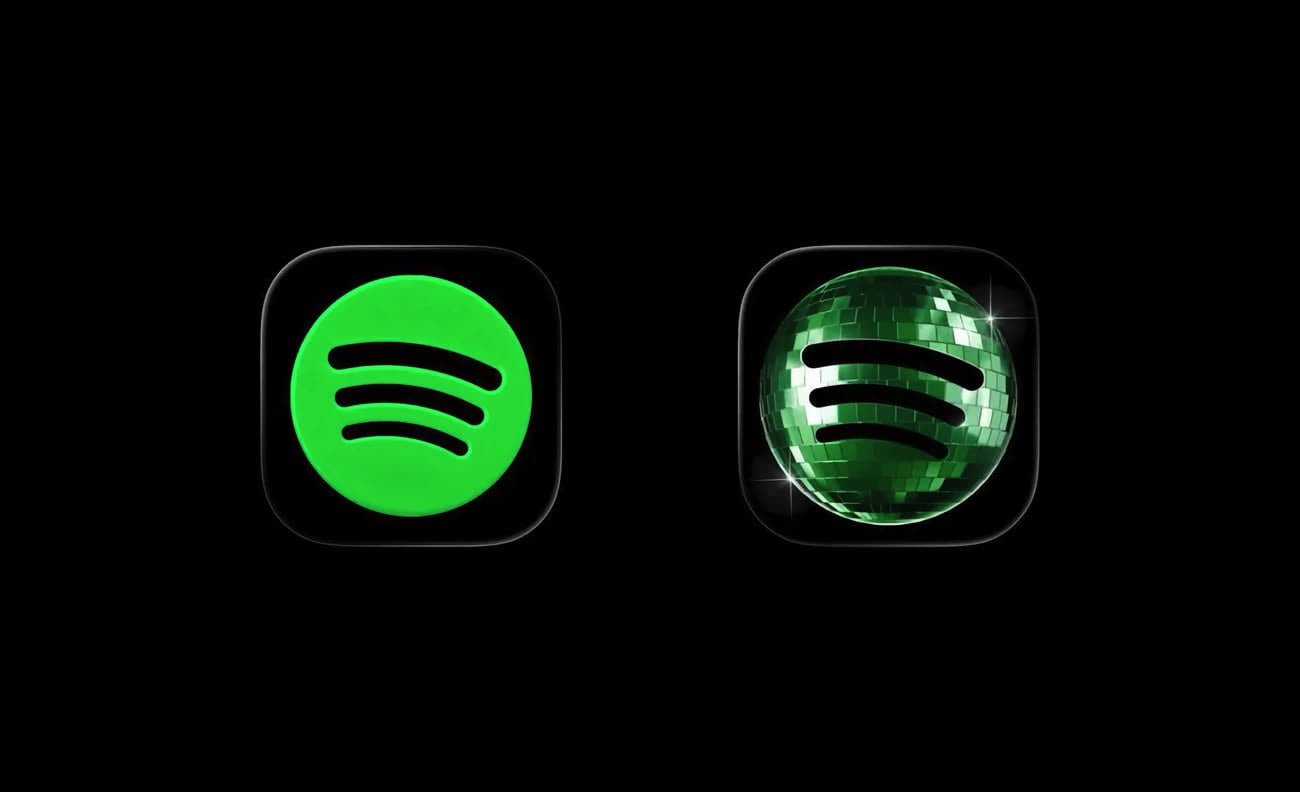Spotify n’a pas l’air pressé de ranger son icône disco sur iOS