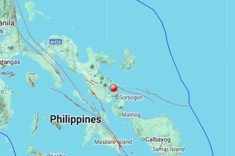 Magnitude 5.4 earthquake shakes Sto. Domingo, Albay