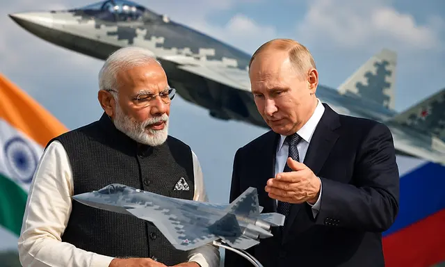 Russian President Putin pitches Su-57 stealth jet to India; indicates ...