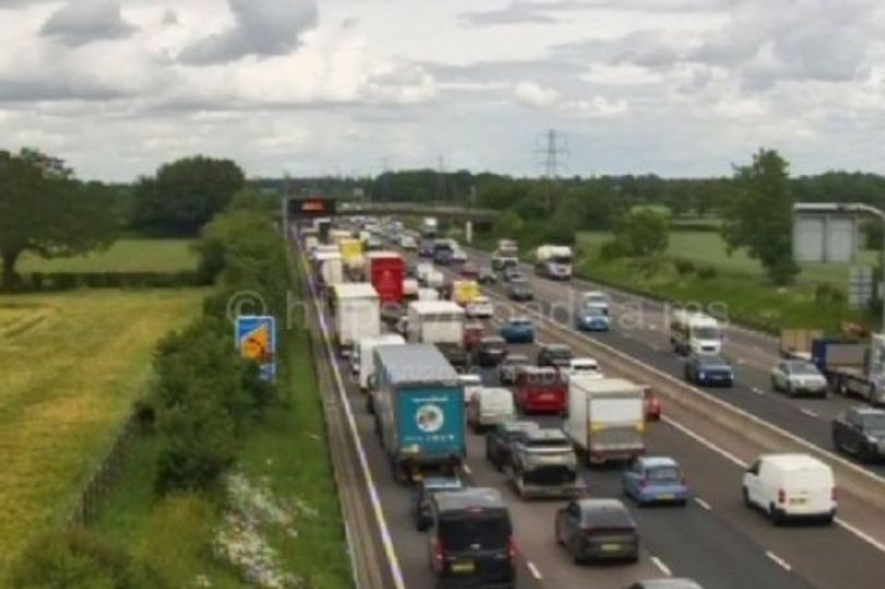 M6 latest: Car 'fleeing police' smashes into HGV fuel tanker