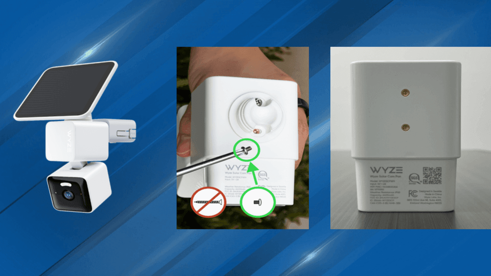 321K solar-powered cameras recalled over risking of exploding, catching ...