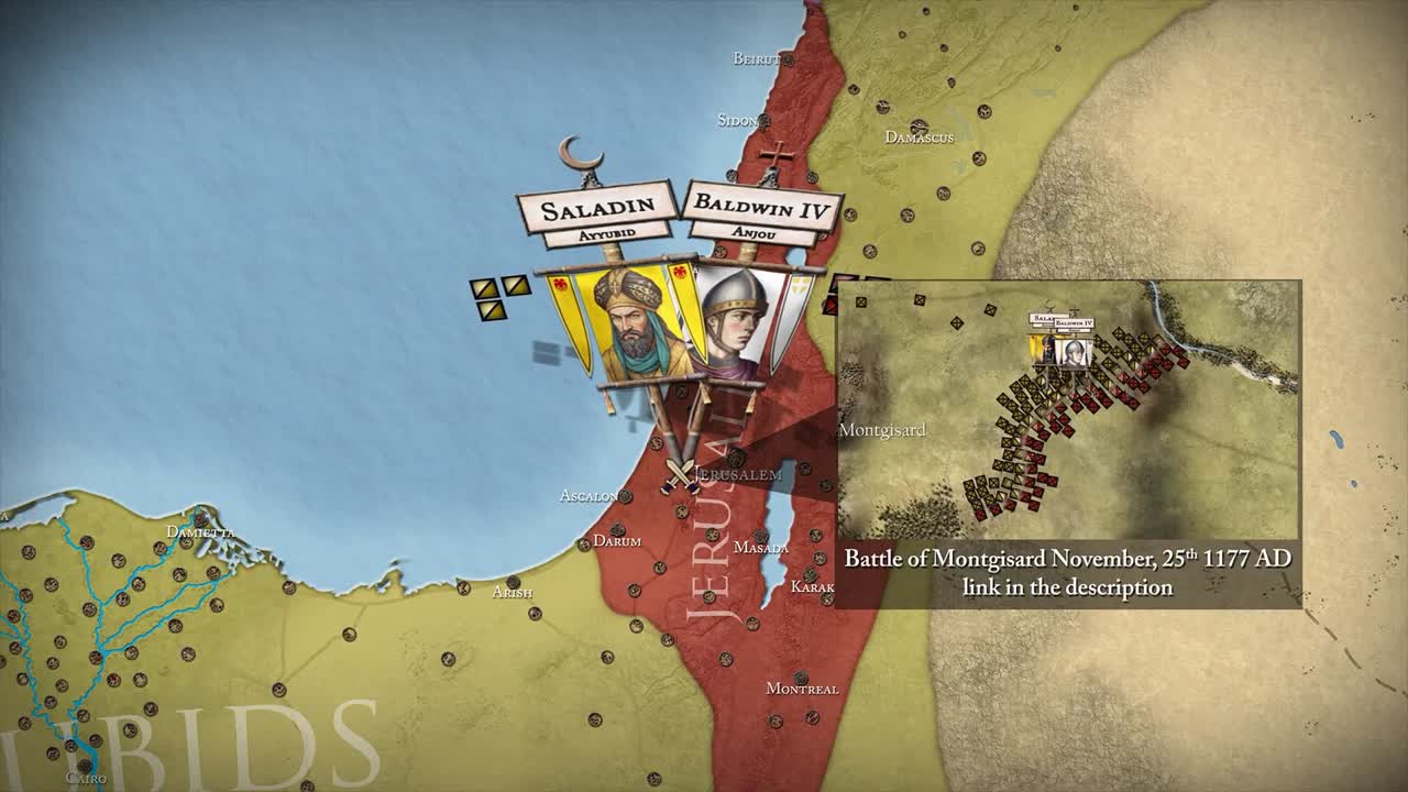 How Baldwin IV defended Jerusalem from Saladin