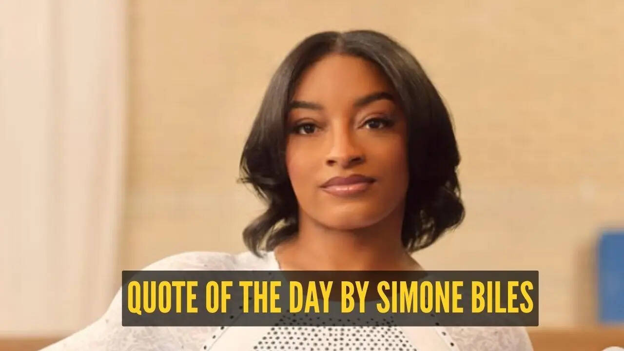 Quote of the day for kids by Simone Biles: "Always work hard and have ...