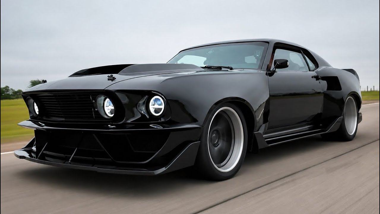 $500,000 custom carbon fiber '69 Mustang with 800HP