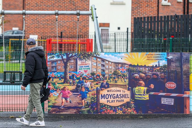 Banner in children’s playpark removed and treated as hate incident