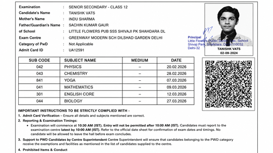 CBSE issues blank marksheet, later corrects result to 81% for student