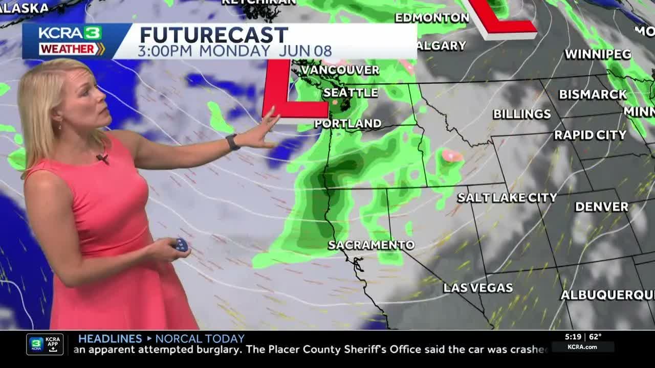 Friday heat wave & weekend cooling forecast