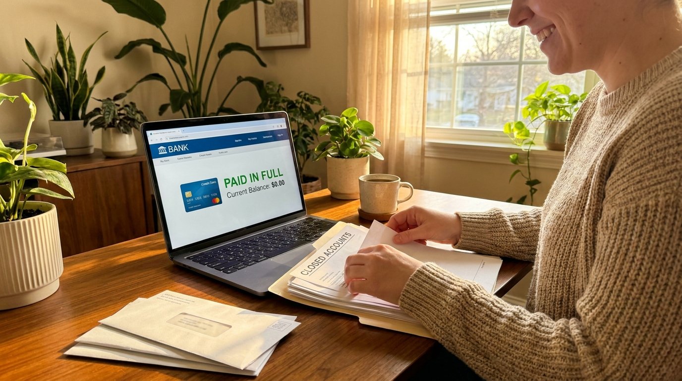 How to pay a closed credit card account?