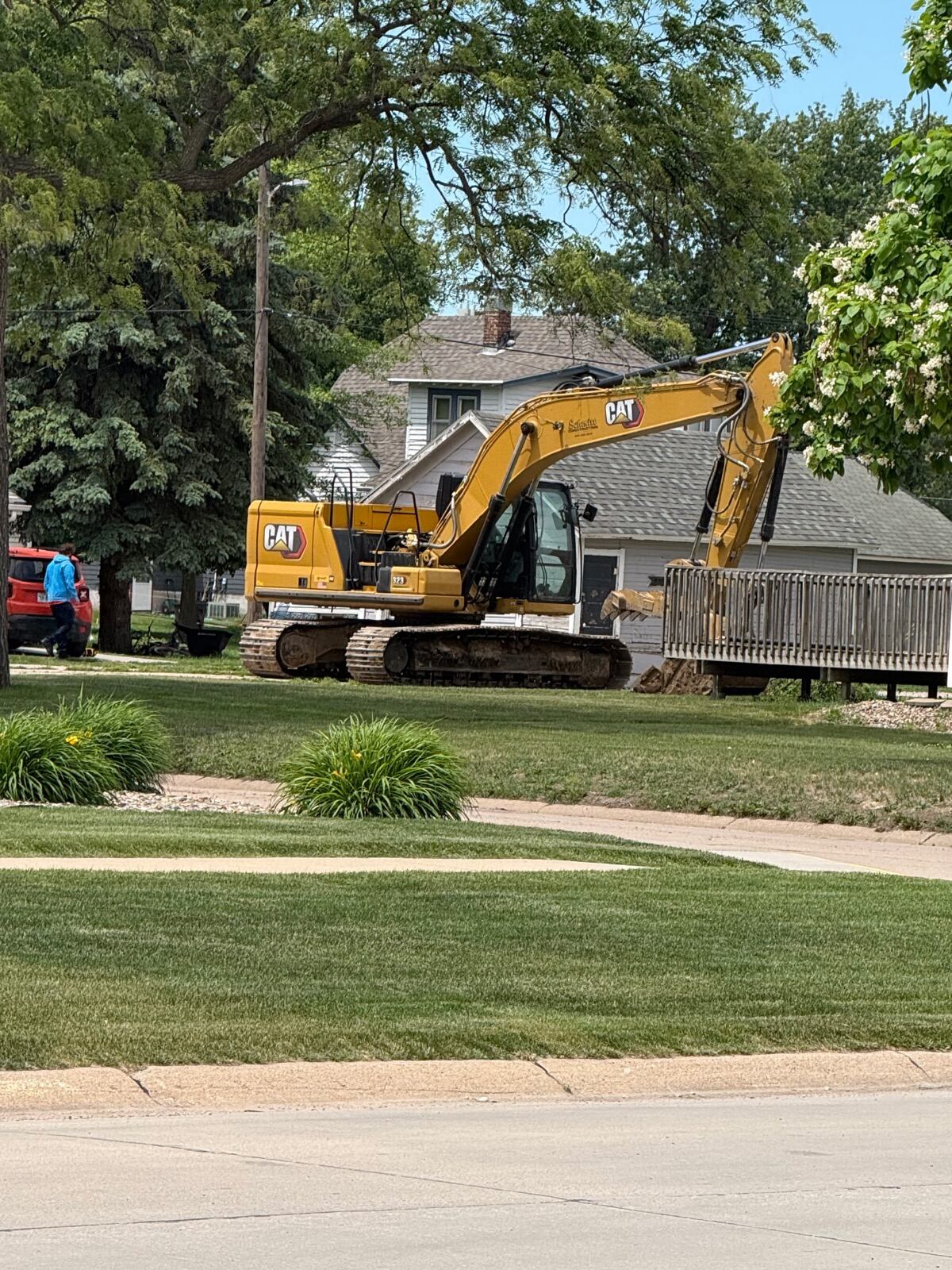 Jason and Carrie Jones’ house demolished