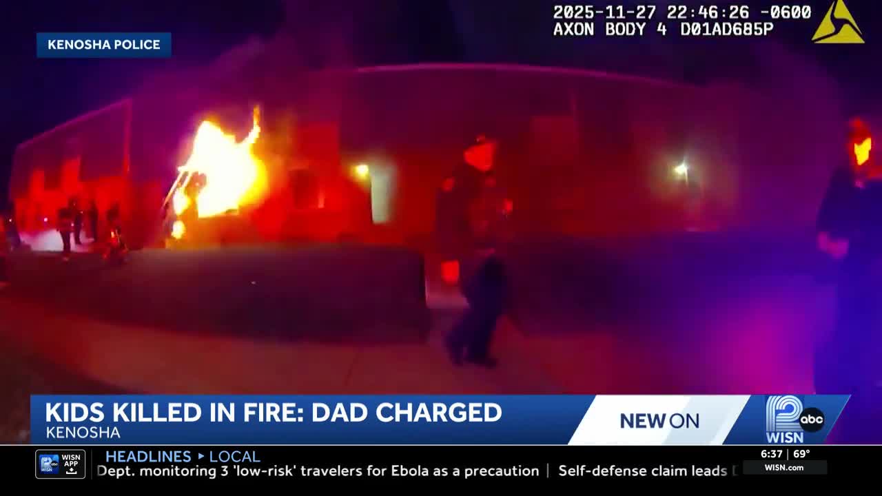 Kenosha father to stand trial after Thanksgiving fire kills 3 kids