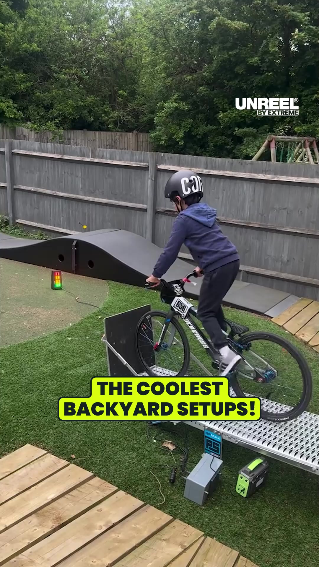 Extreme backyard sports: 8-year-old BMX pro & wild urban snowboarding!