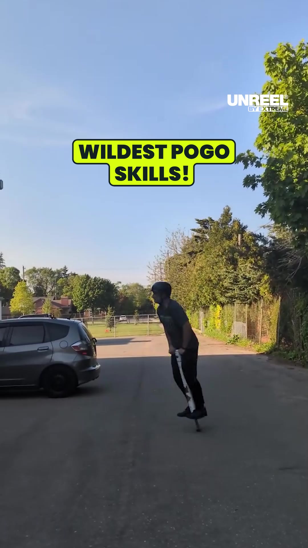Wildest pogo stick skills