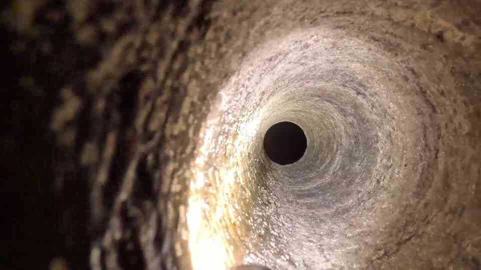 The footage from the bottom of the pipe that no one can explain