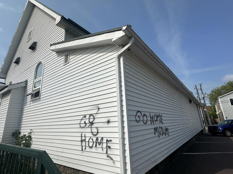 Un deuxième acte de vandalisme en moins d’un an sur la mosquée de Moncton