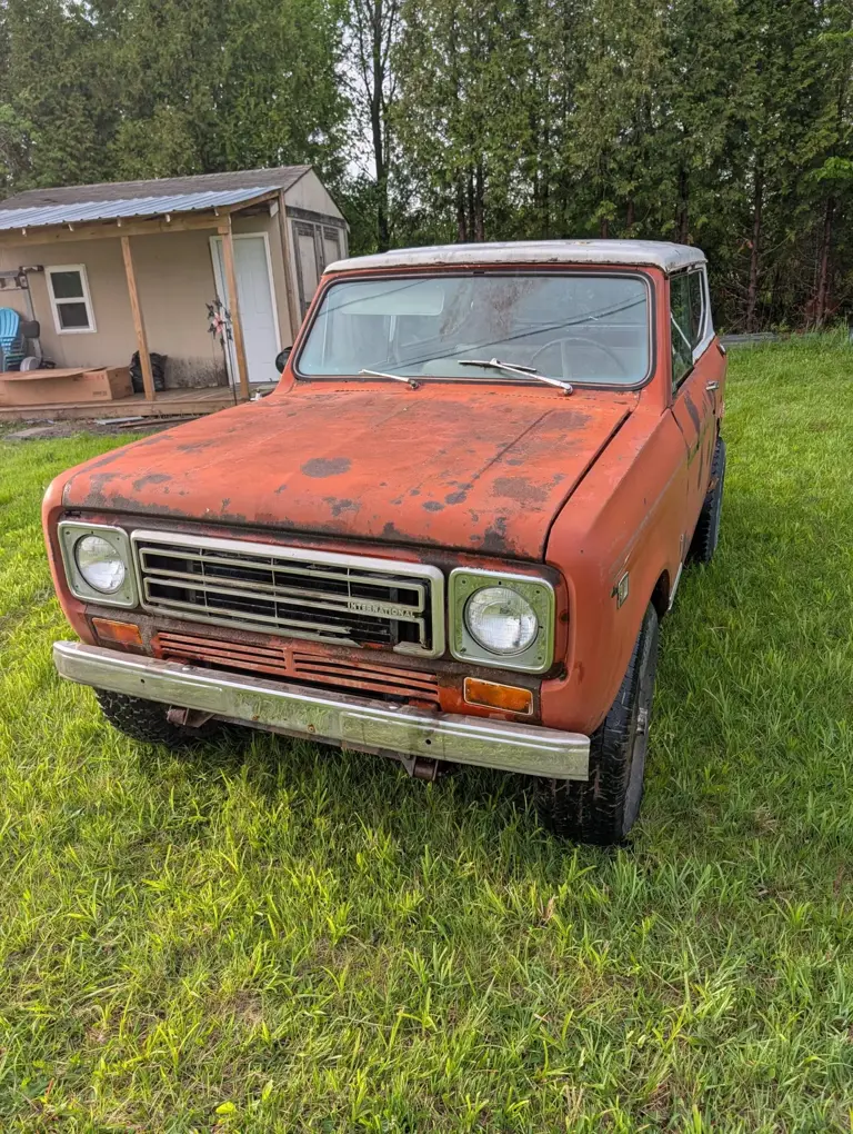 A Scout II V8 just sold for $10 on Bring a Trailer