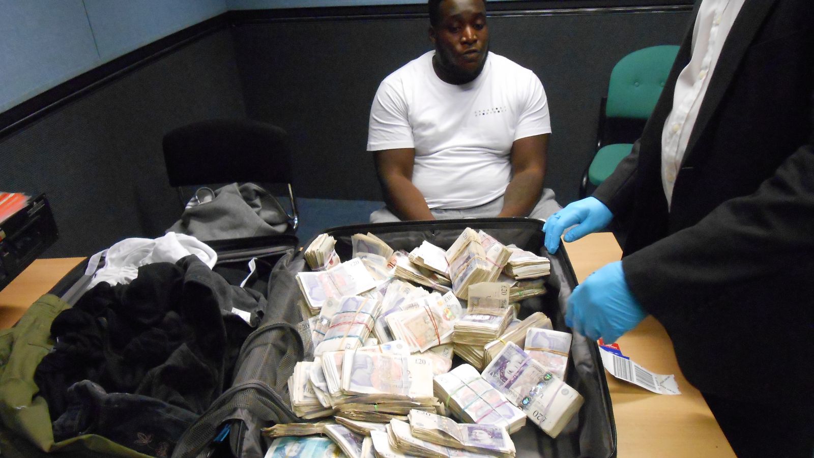 Corrupt check-in attendant helped smuggle £30m out of UK in suitcases