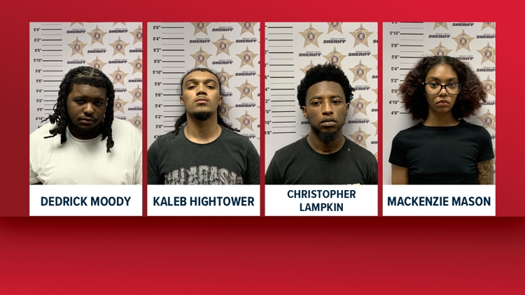 Four arrested after drugs, guns seized in Decatur home