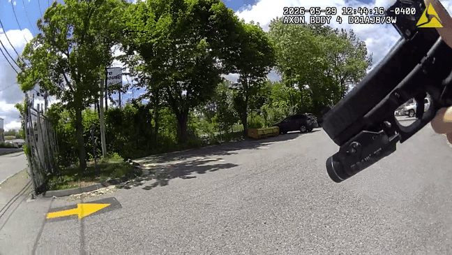 Police release bodycam footage of arrest of man accused of escaping ...