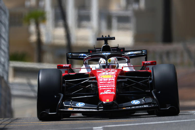 F1 Monaco GP: Charles Leclerc leads Ferrari 1-2 in twice red-flagged FP1