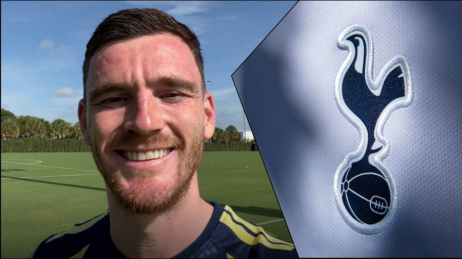 Andy Robertson potential shirt numbers at Tottenham