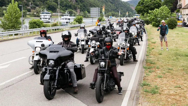 Magic Bike Rüdesheim: Easy Rider im Rheintal