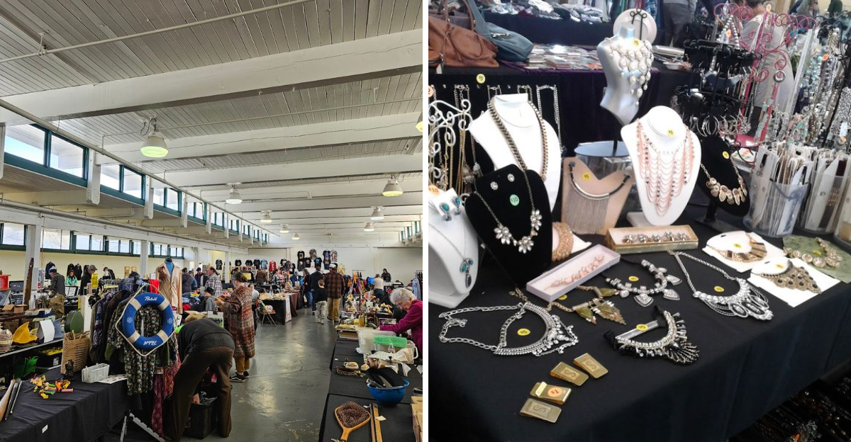 The gigantic flea market in Oregon where $30 loads your trunk with ...