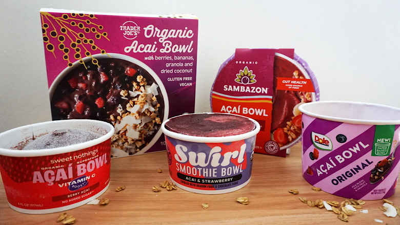 5 frozen store-bought açaí bowls, ranked worst to best